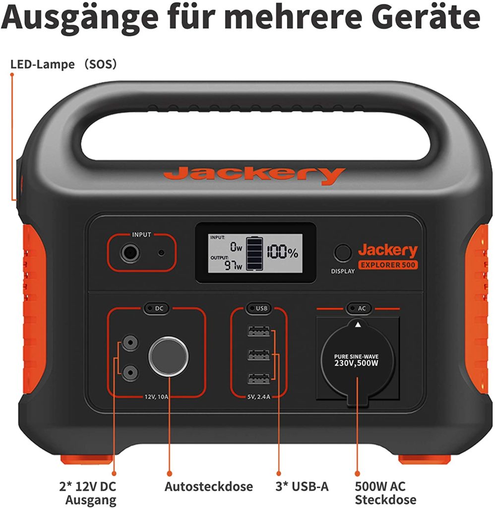 Akku Steckdose ☑️ Dank 230 Volt Powerbanks mobil sein